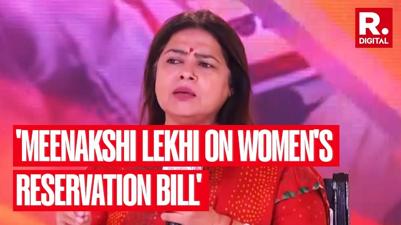 Meenakshi Lekhi says, 'PM Modi Has Led Women Development' - YouTube