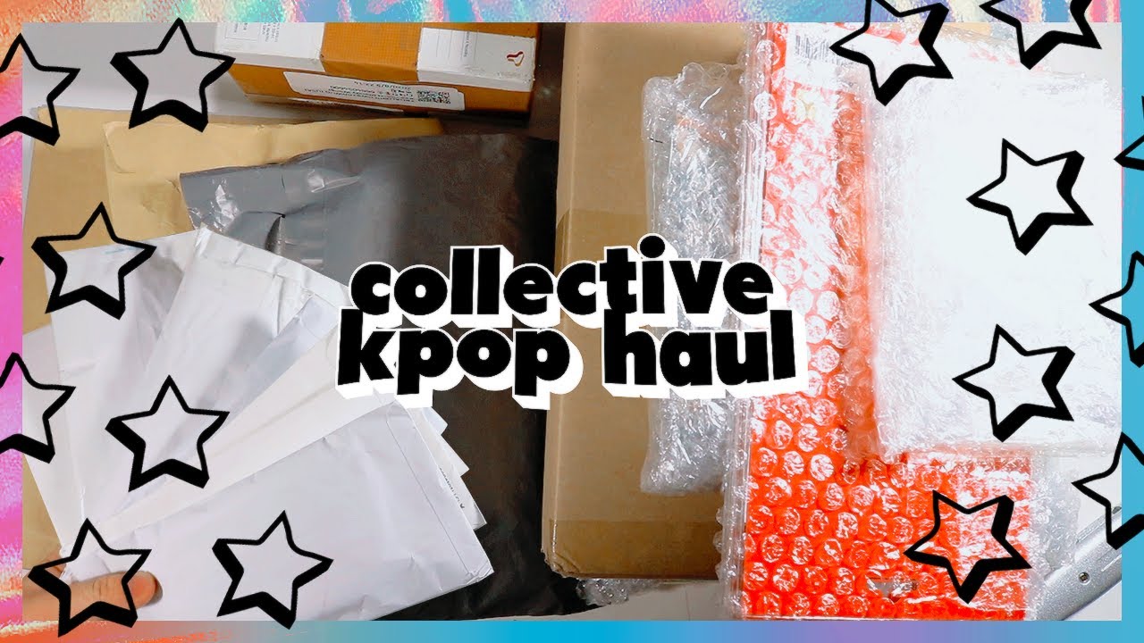 collective kpop haul ☆ missing red velvet hours 💖💛💙💚💜 - YouTube