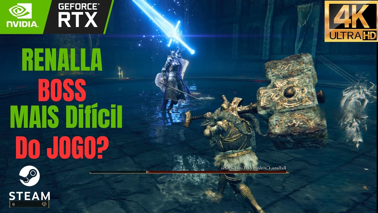 Elden Ring Shadow Of The Erdtre - Rellana Boss mais difícil do Jogo ...