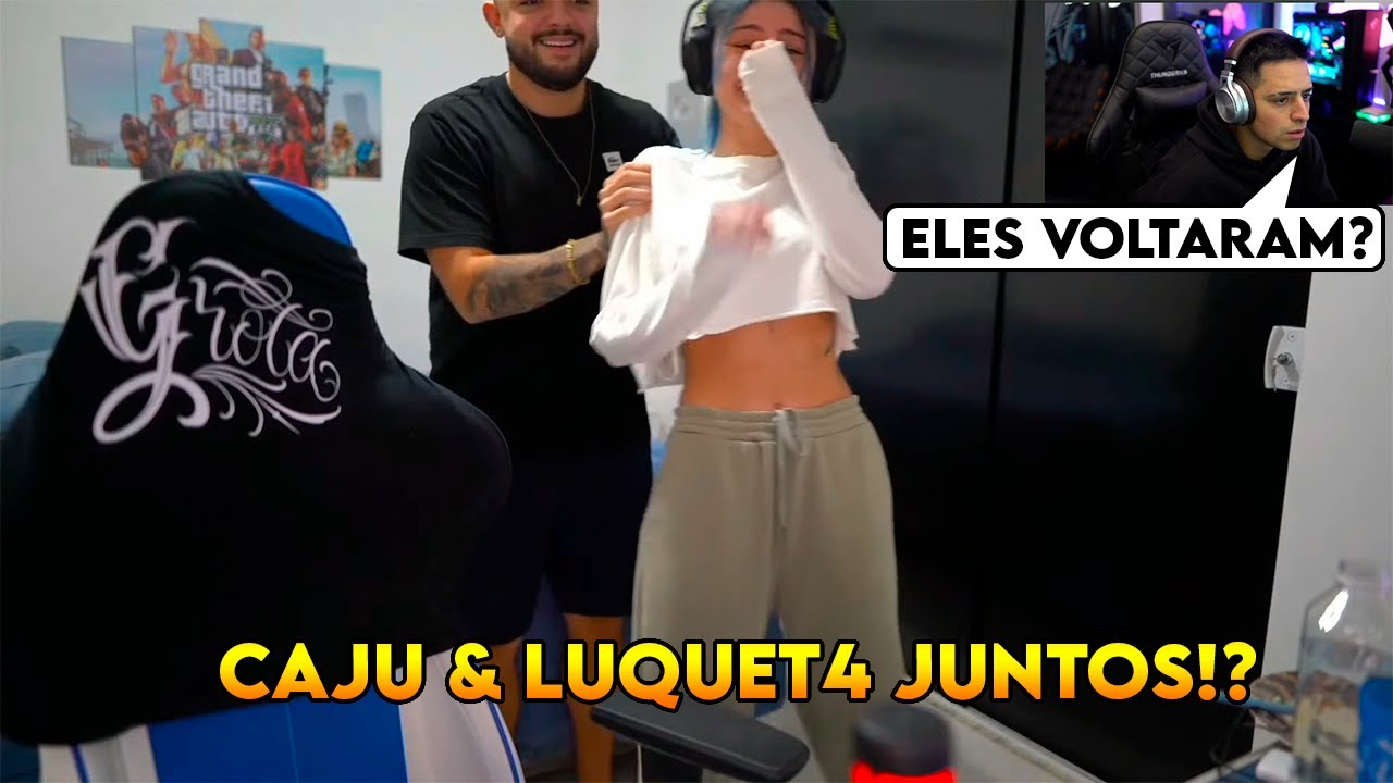 CORINGA REAGE LUQUET4 & CAJU JUNTOS!! - YouTube