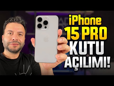 iPhone 15 Pro kutu açılımı! - Pro Max’e gerek var mı?