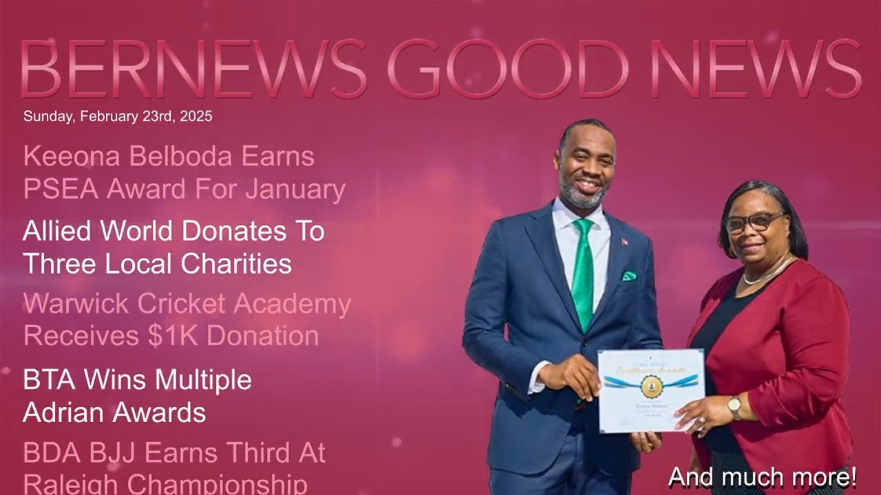 Bernews "Good News" Sunday Spotlight, February 23, 2025 - YouTube