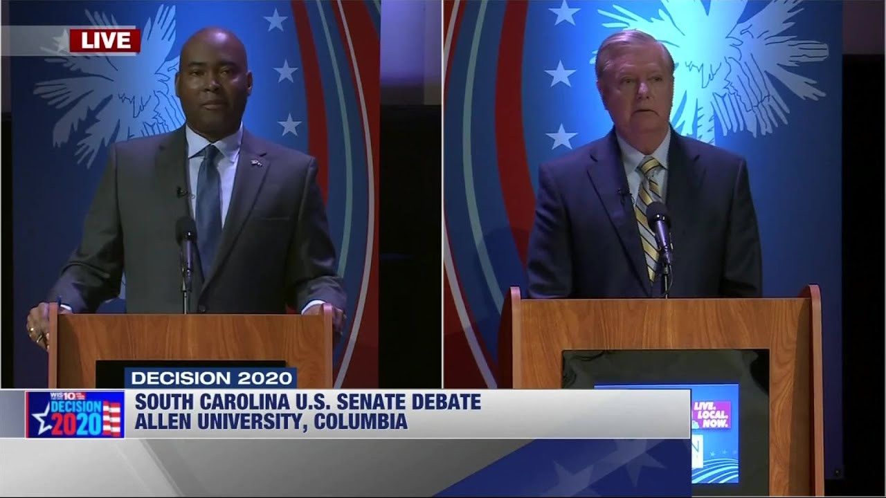 Graham, Harrison set to debate on Friday - YouTube