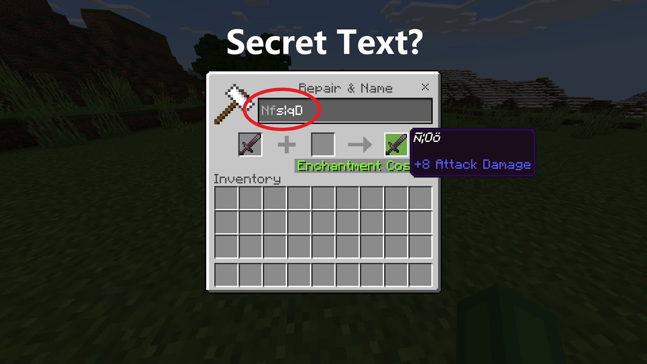 Secret Text.. - YouTube