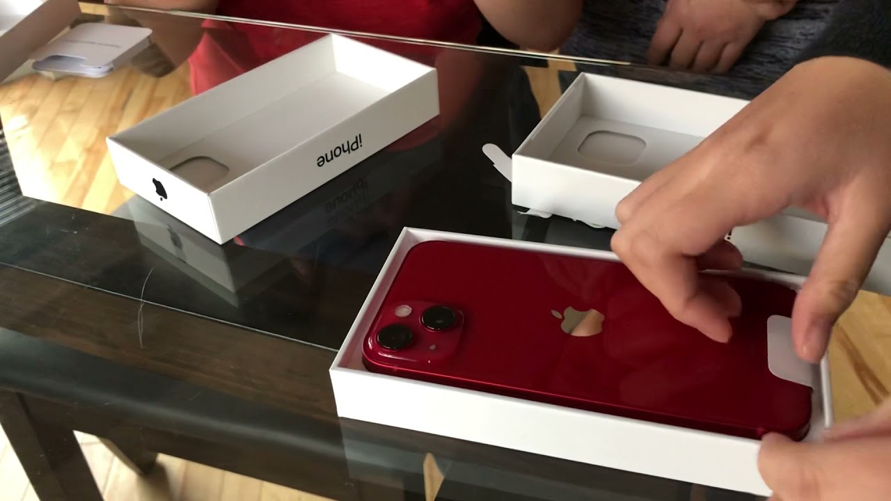 Opening iPhone 13 and iPhone 13 mini - YouTube