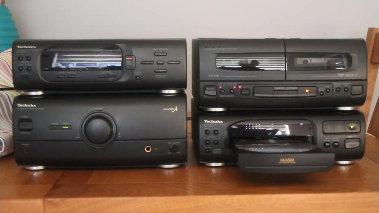 Technics Hi-Fi Stacking System SL-CH505, ST-CH505, SE-CH404, RS-CH404 ...