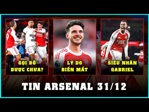 TIN ARSENAL 31/12: VILLA BIẾT AI LÀ BỐ CHƯA? GABRIEL \