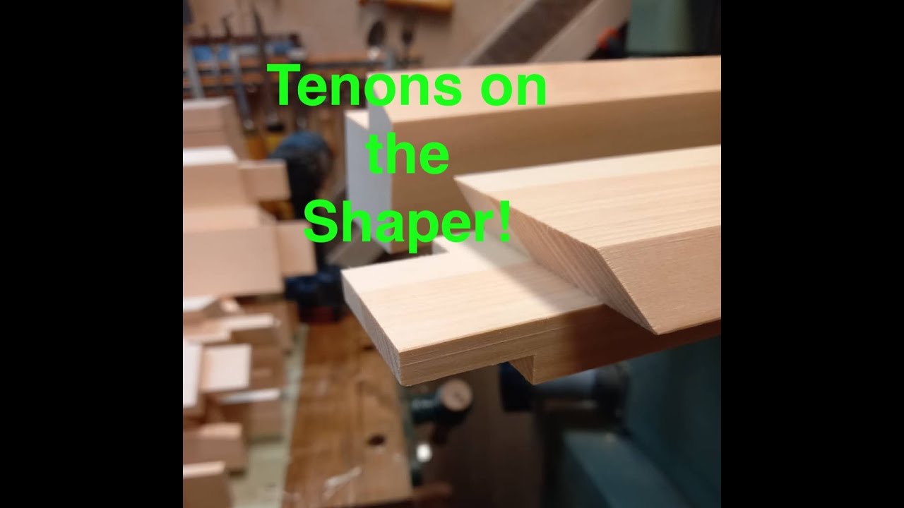 Tenon Tooling for the Shaper or Spindle Moulder | Short Tenons - YouTube