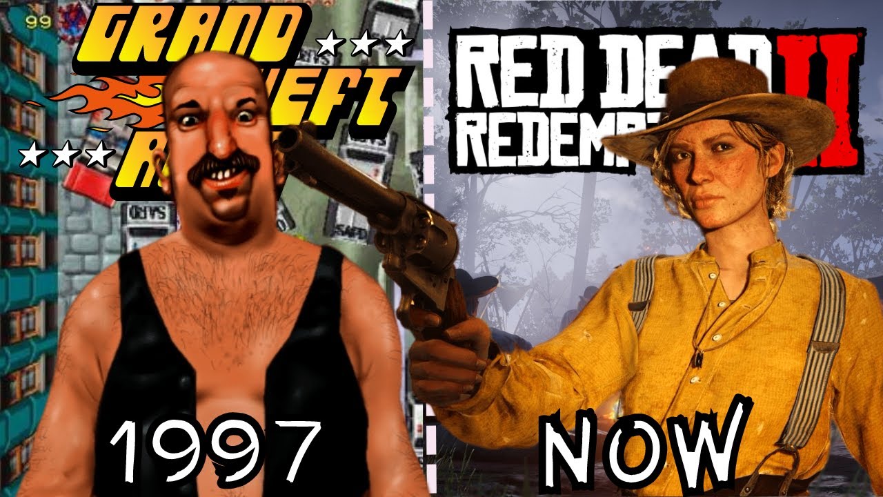 The Evolution of ALL Rockstar Games – From "GTA" to "Red Dead ...