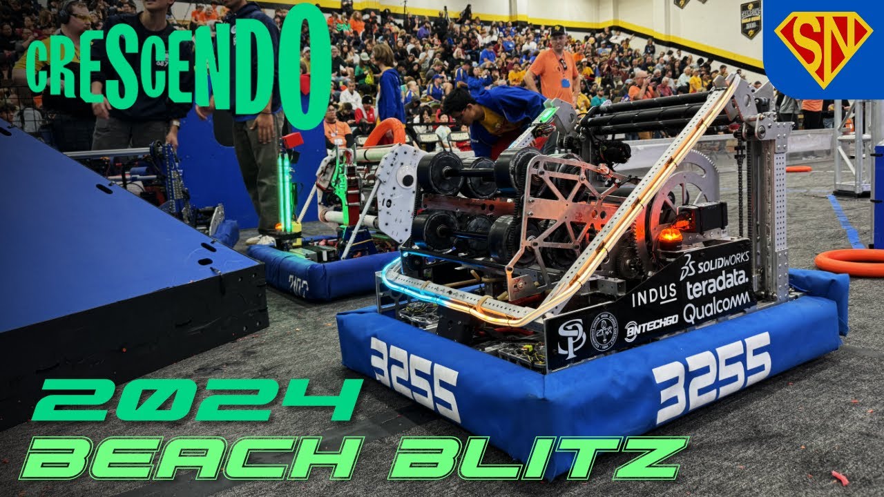 FRC 2024 Beach Blitz Recap - FRC Team 3255 SuperNURDs - YouTube
