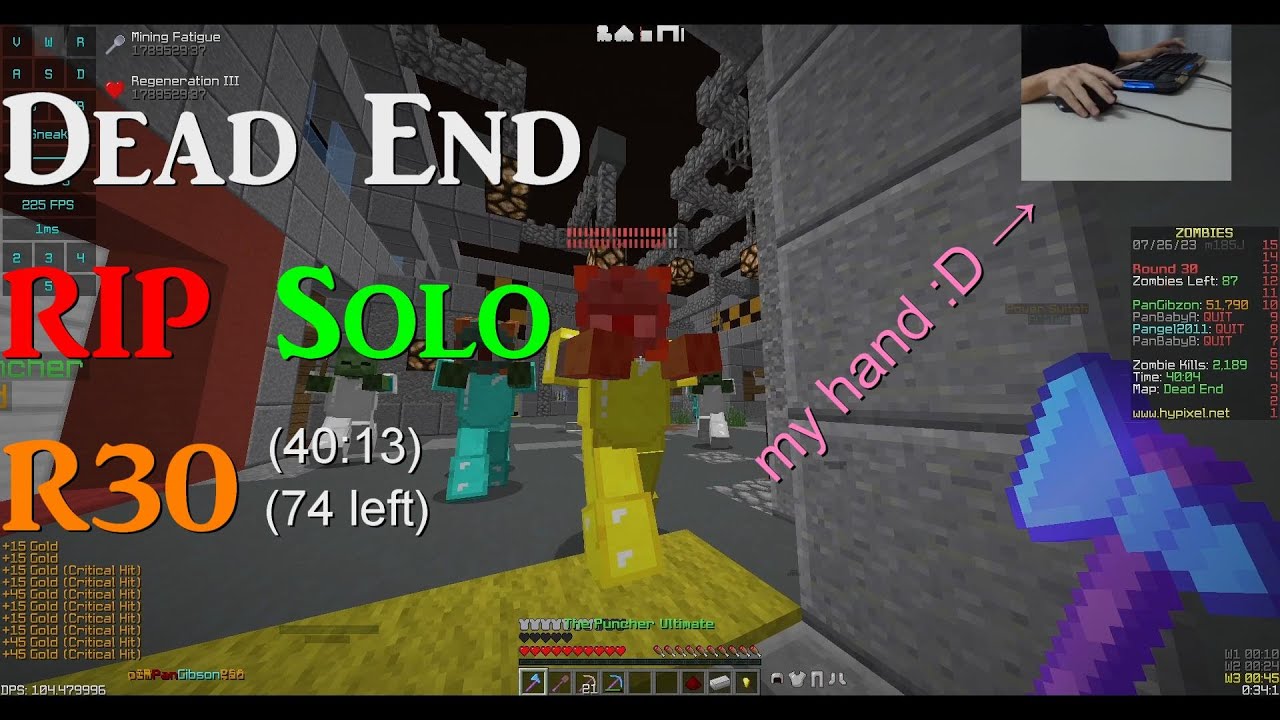 【全台最高紀錄】Dead End RIP SOLO R30 without ZHF (40:13) (74 left) (PB) - YouTube