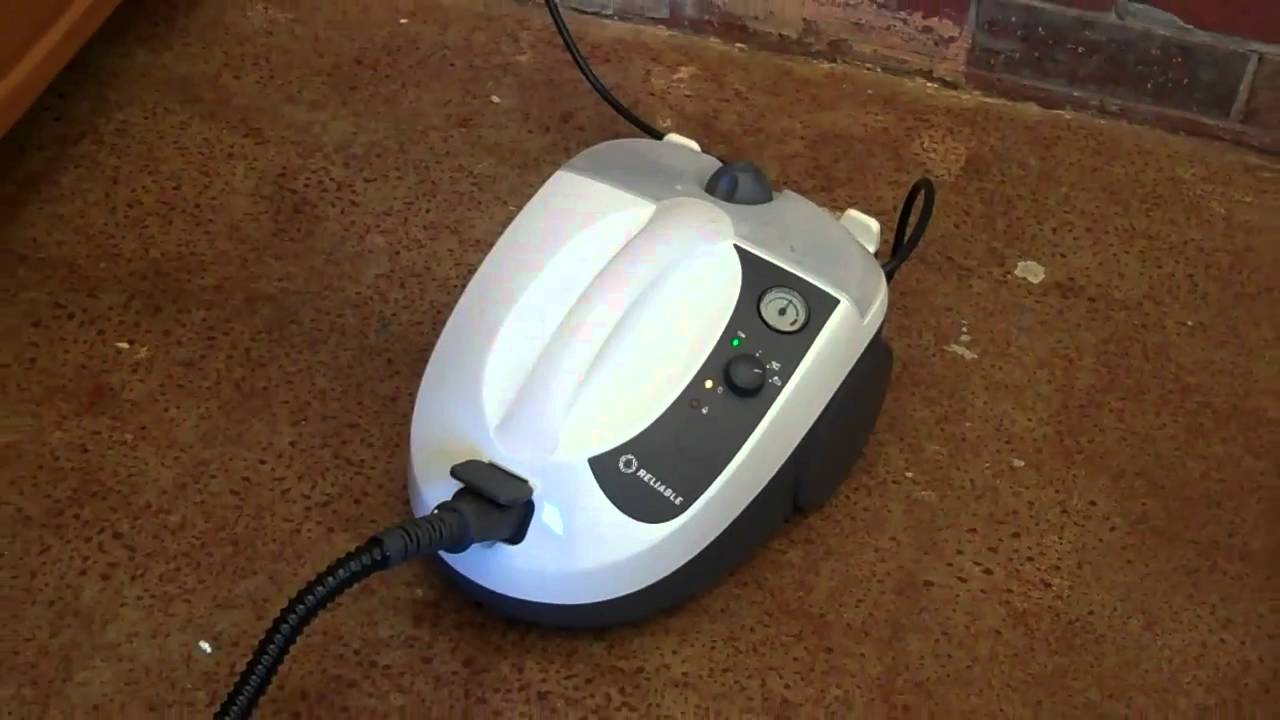 Reliable E5 Steam Cleaner by AchooAllergy.com - YouTube