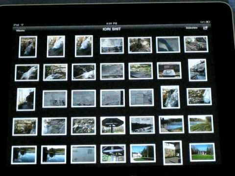 iPad Help photo menu - YouTube