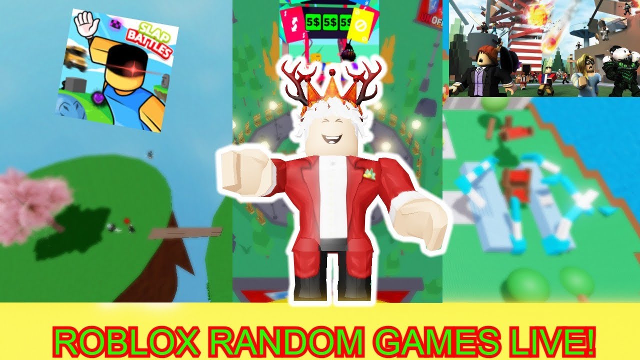 Roblox: LIVE! Random Games with Fans! - YouTube