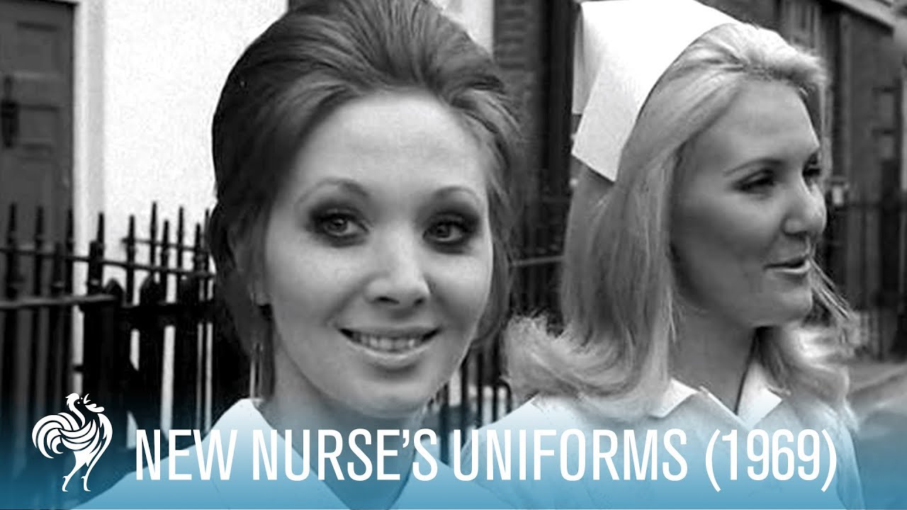 New Nurses Uniforms (1969) | British Pathé - YouTube