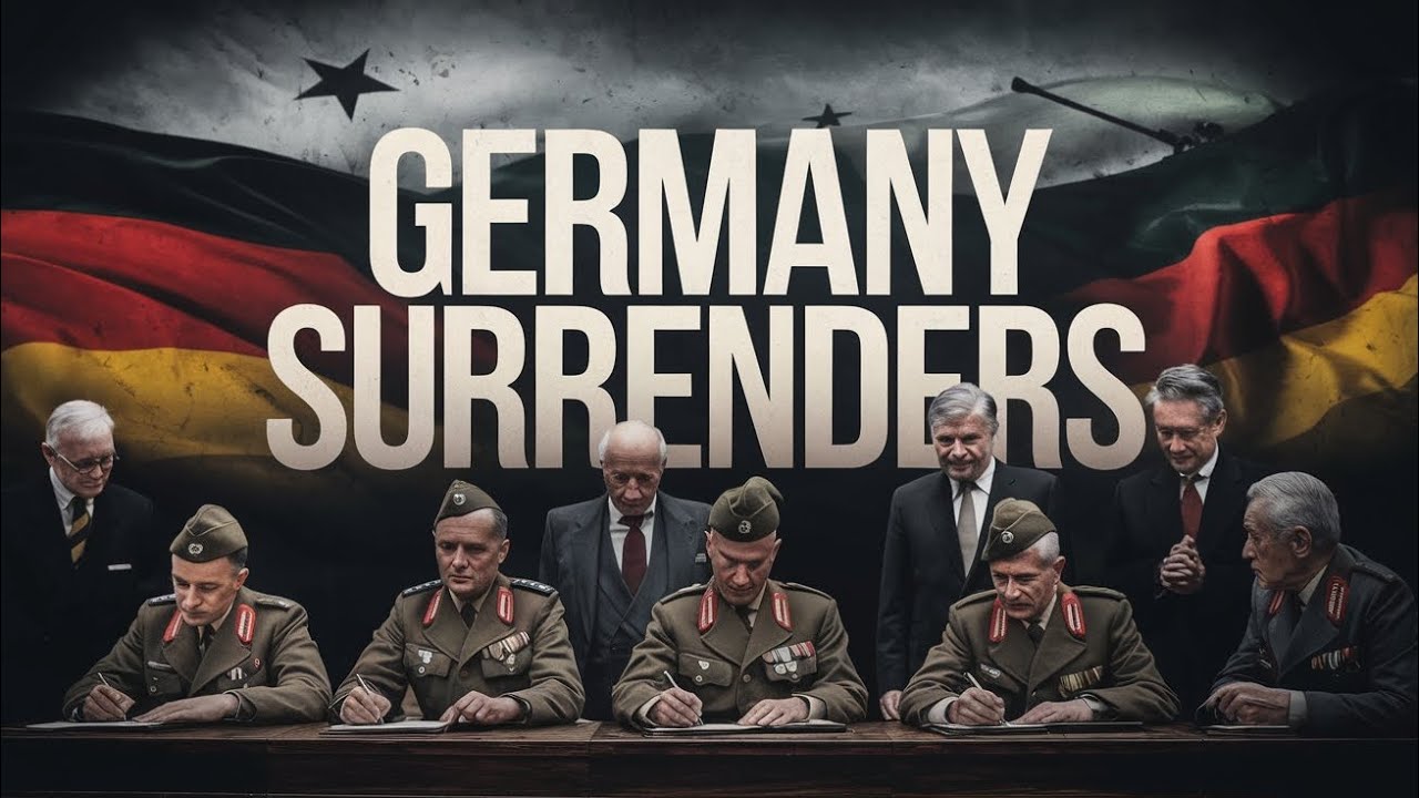 The Surrender of Germany: The End of World War 2 - YouTube
