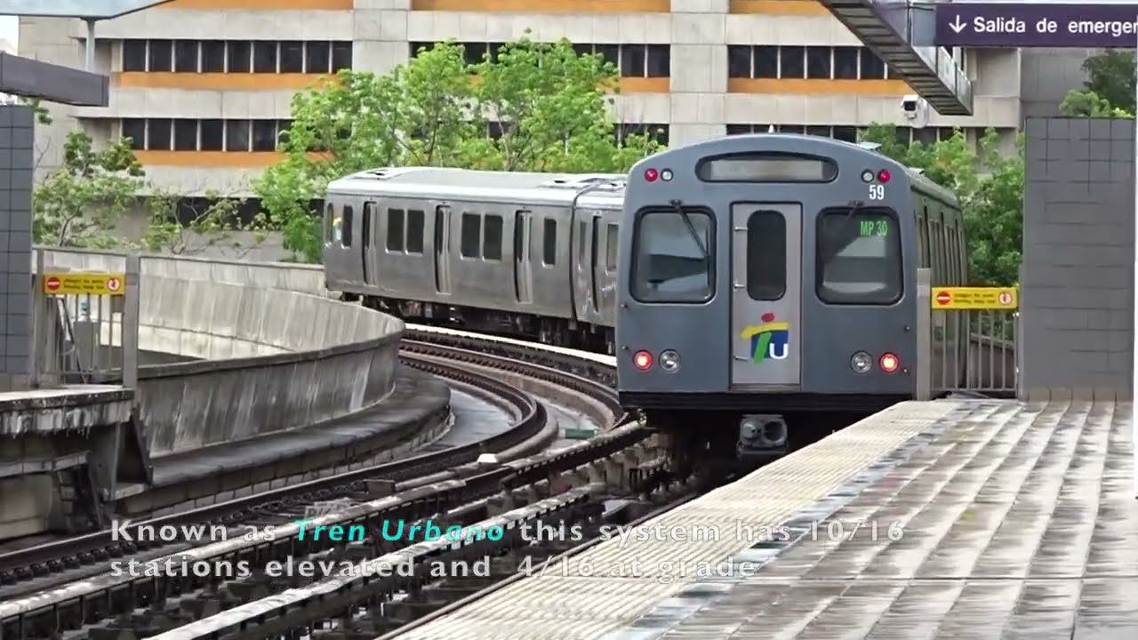 Top 10 Coolest Above Ground Metro Systems in the World - YouTube