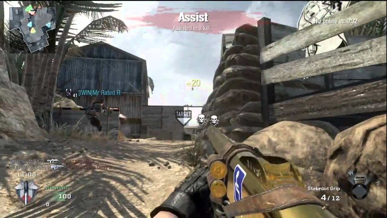 Call of Duty Black Ops // Gold Stakeout Gameplay Commentary ...