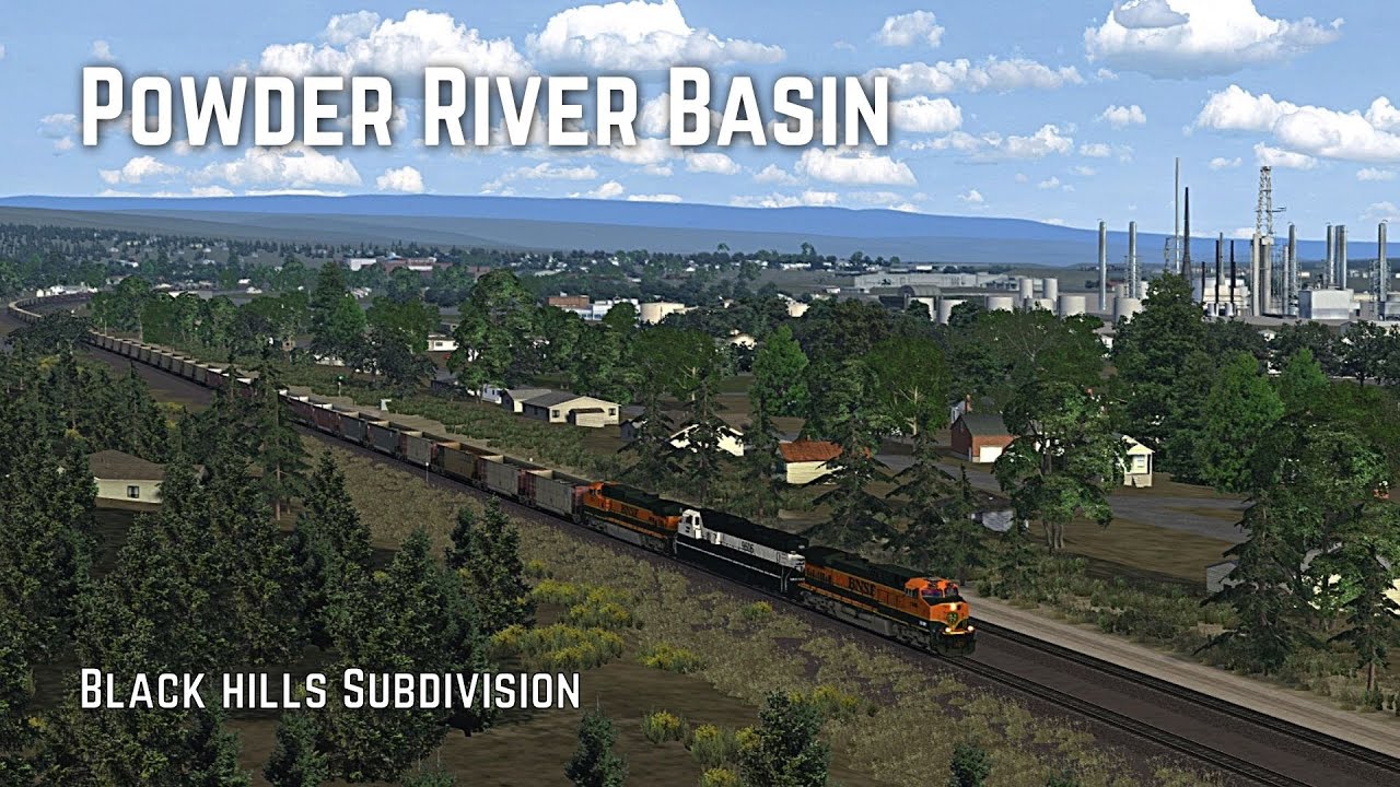 Train Simulator 2022: Powder River Basin - Black Hills Sub - YouTube