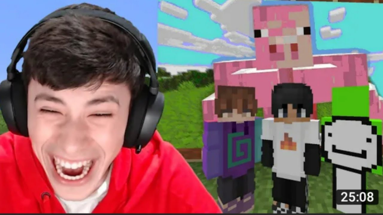 Minecraft But if you laugh u lose GeorgeNotfound - YouTube