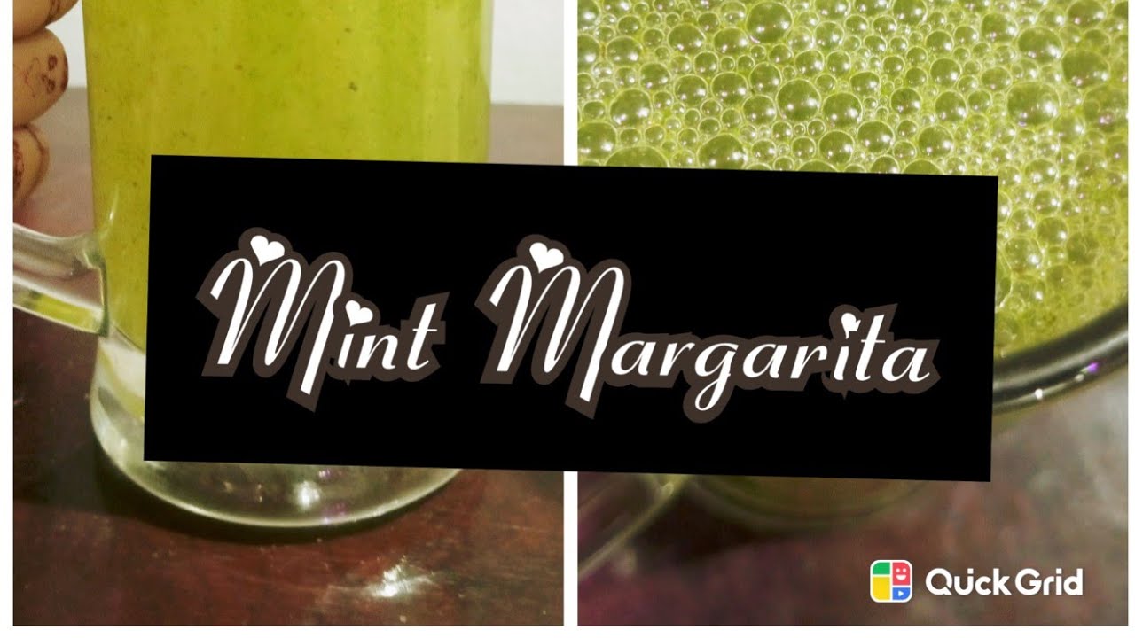 Summer Refreshing Drink ||Mint Margarita || Recipe by Mobi's Home ...