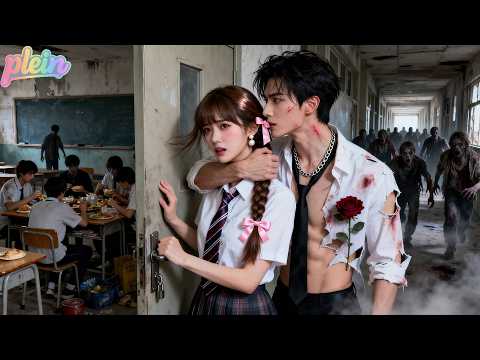 Lors d'une épidémie de zombies, une fille dehors croit mourir, mais dompte le roi zombie d'un baiser