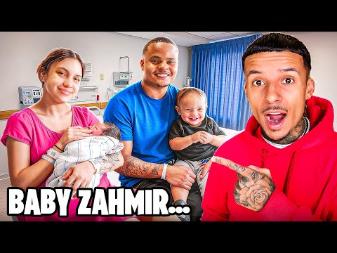 Meeting Baby Zahmir for The First Time!