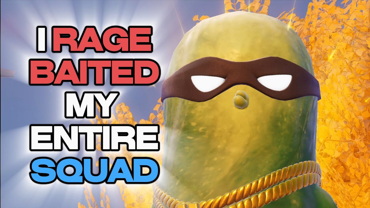 I RAGE BAITED MY ENTIRE SQUAD - YouTube