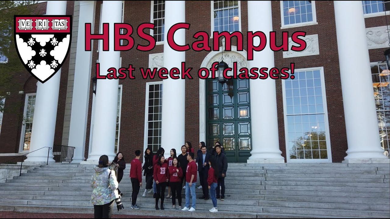 🏫 Harvard Business School (HBS) Campus, last week of classes, April ...