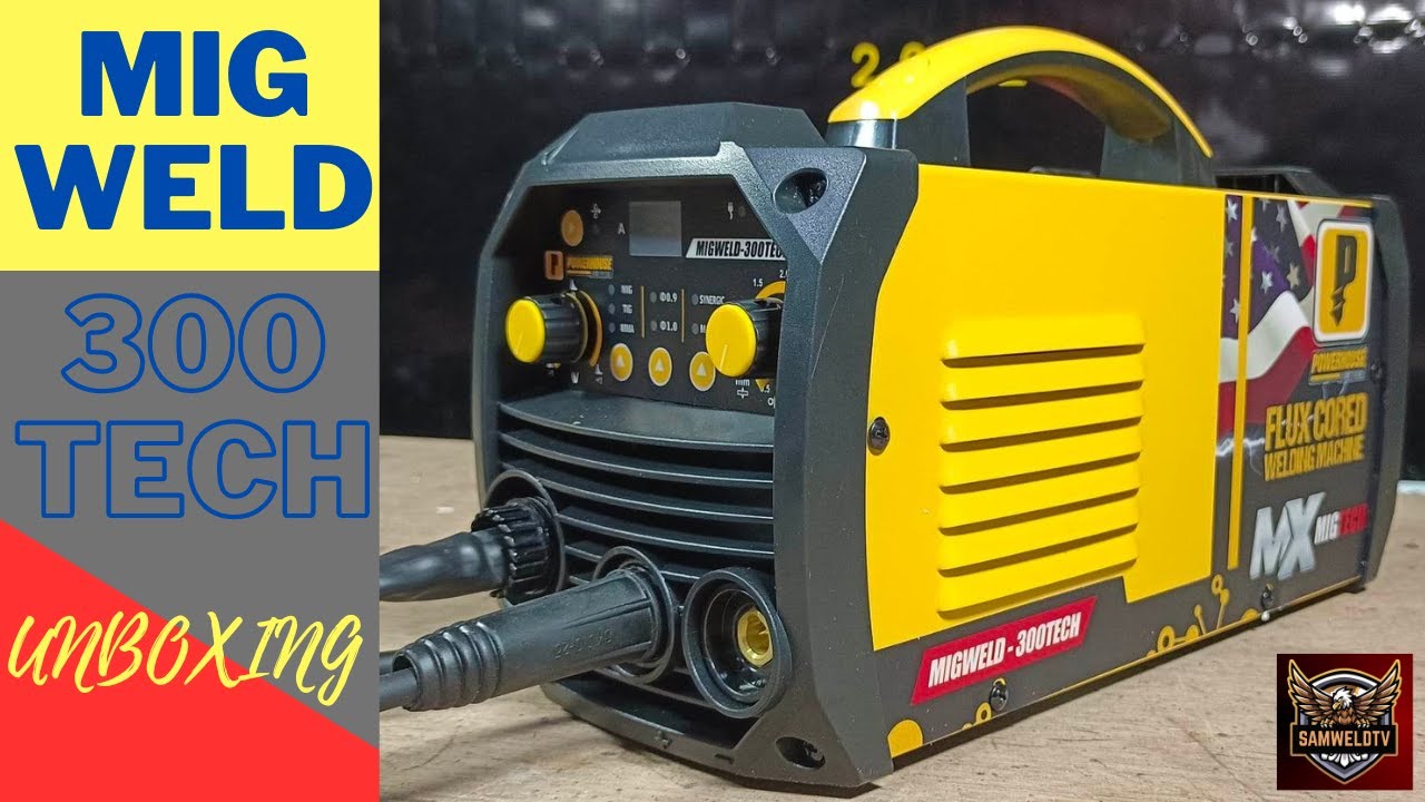 MIGWELD 300TECH FB UNBOXING - YouTube