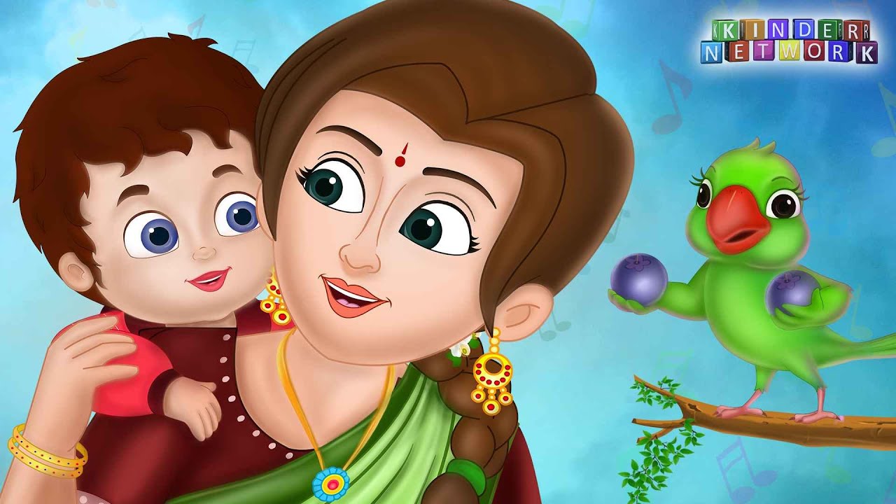 Chitti Chilakamma 4k Telugu Rhyme + Amma Paata | Songs for Kids by ...