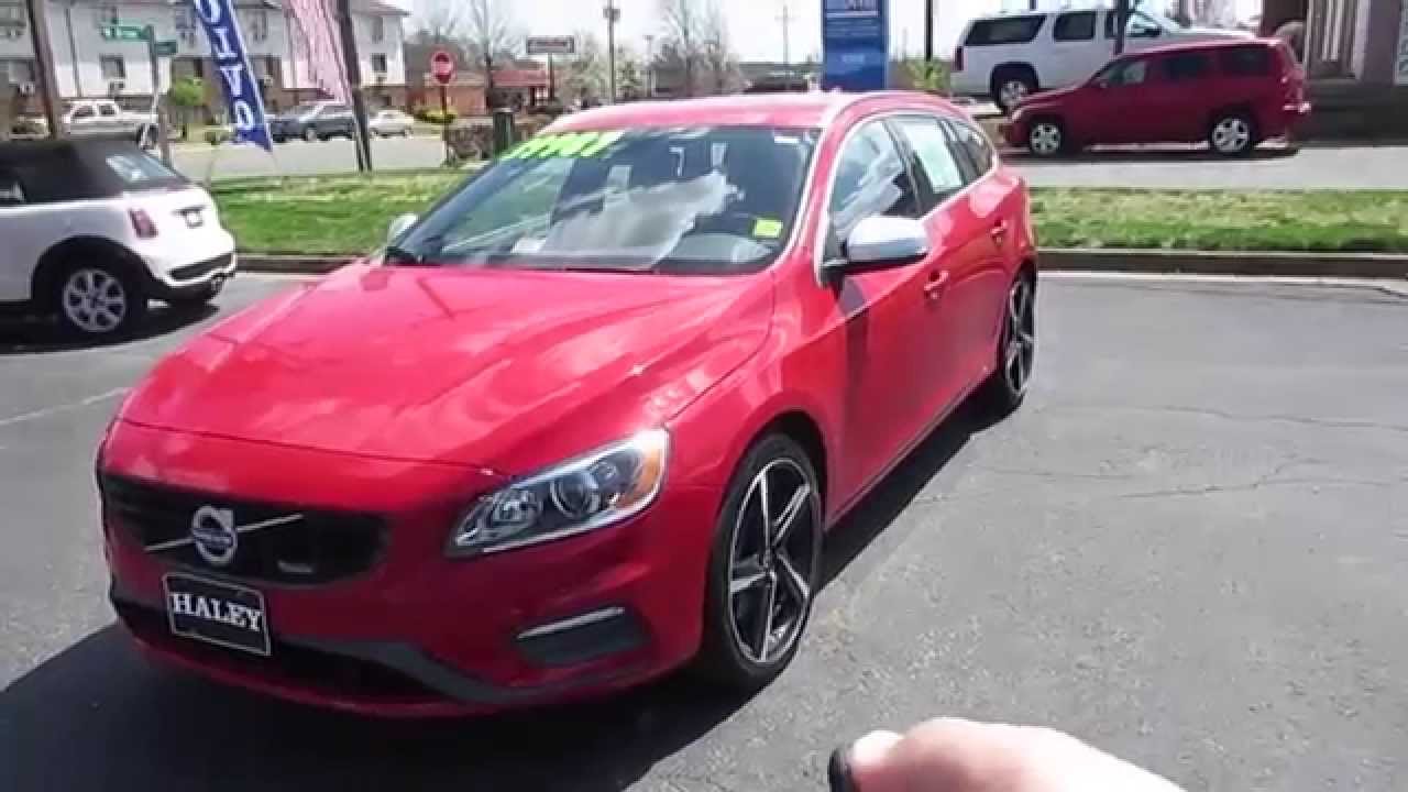 *SOLD* 2015 Volvo V60 T6 R-Design Walkaround, Start up, Exhaust, Tour ...