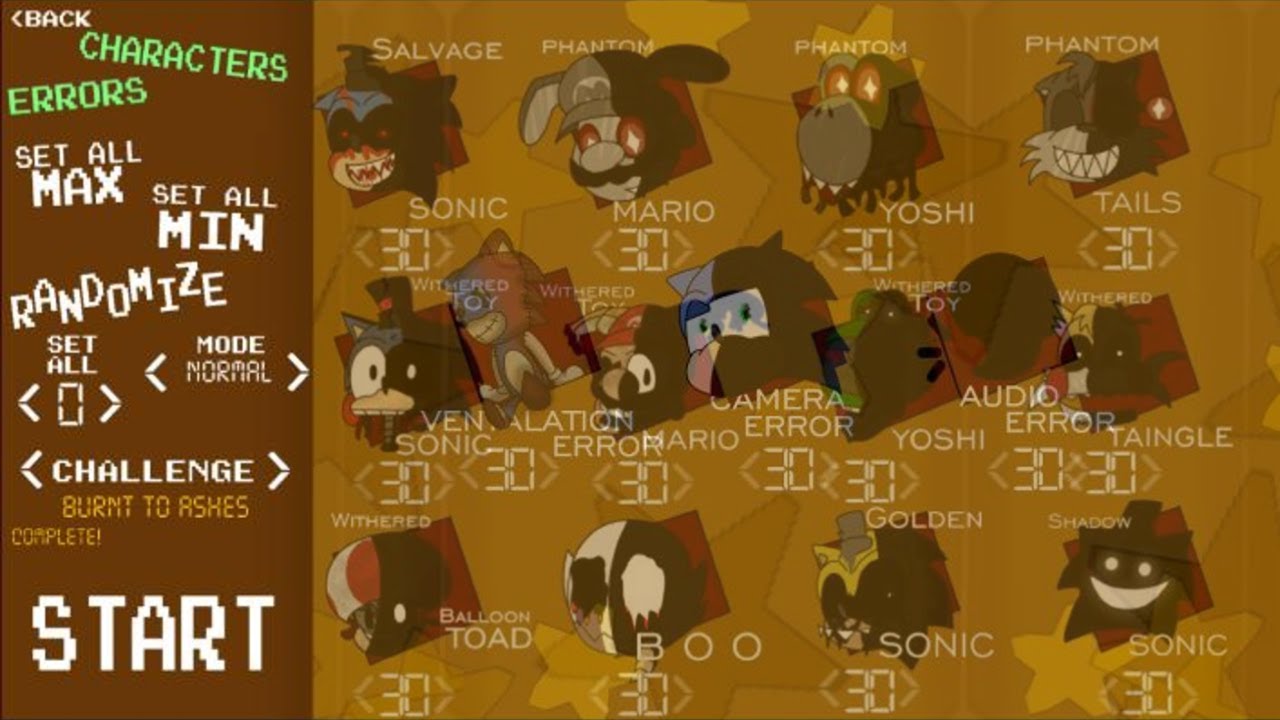 FNAS 3: Reburned - Burnt To Ashes Challenge Complete. - YouTube