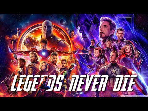 Legends Never Die | End Game And Infinity War Together | 4K