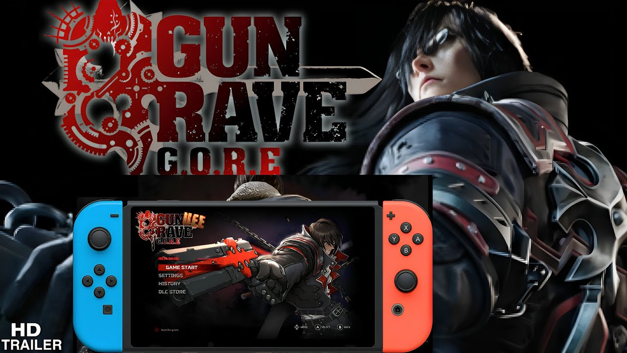 Gungrave G O R E | GAMEPLAY TRAILER | Nintendo Switch - YouTube