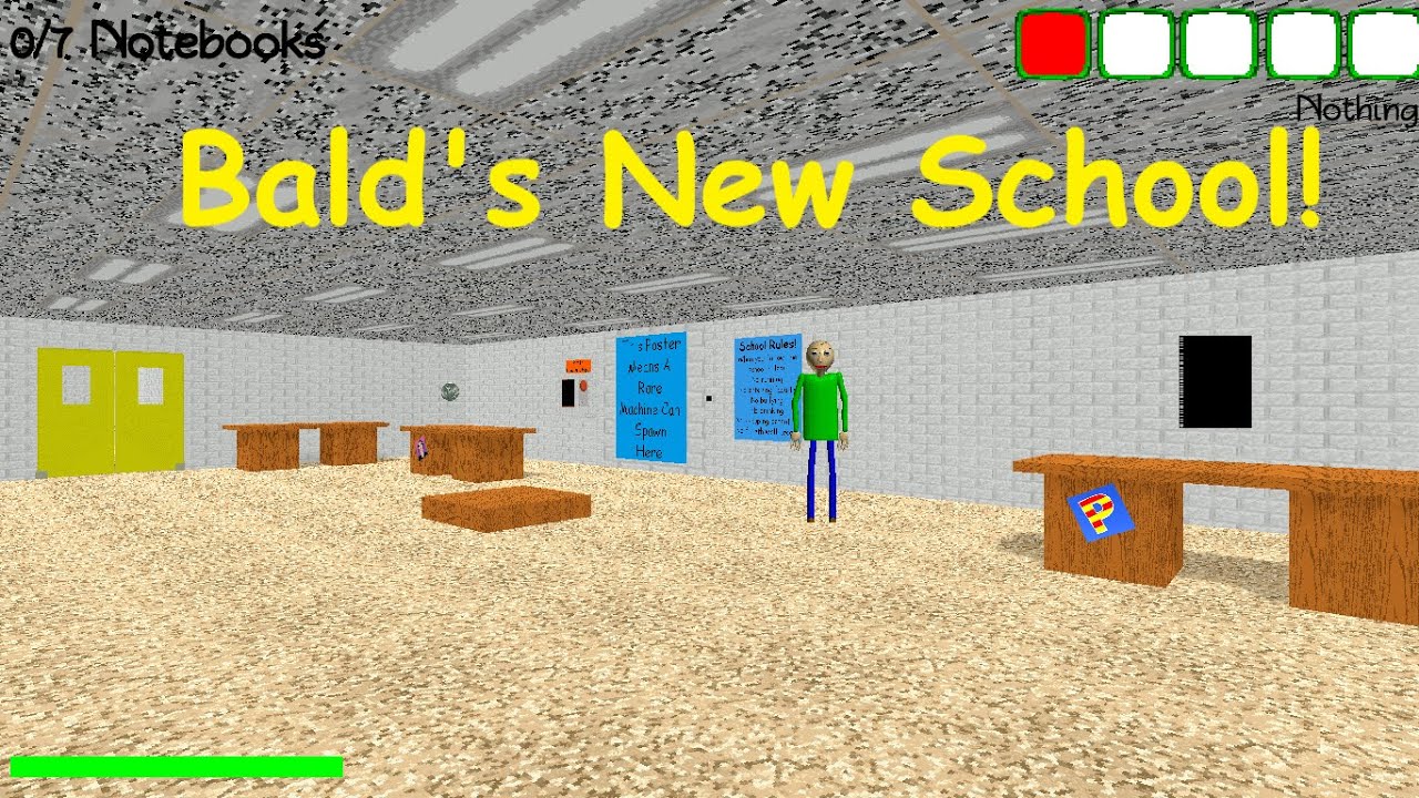 Baldi's Fun New School! | v1.0.75 | Baldi's Basics Mod! - YouTube