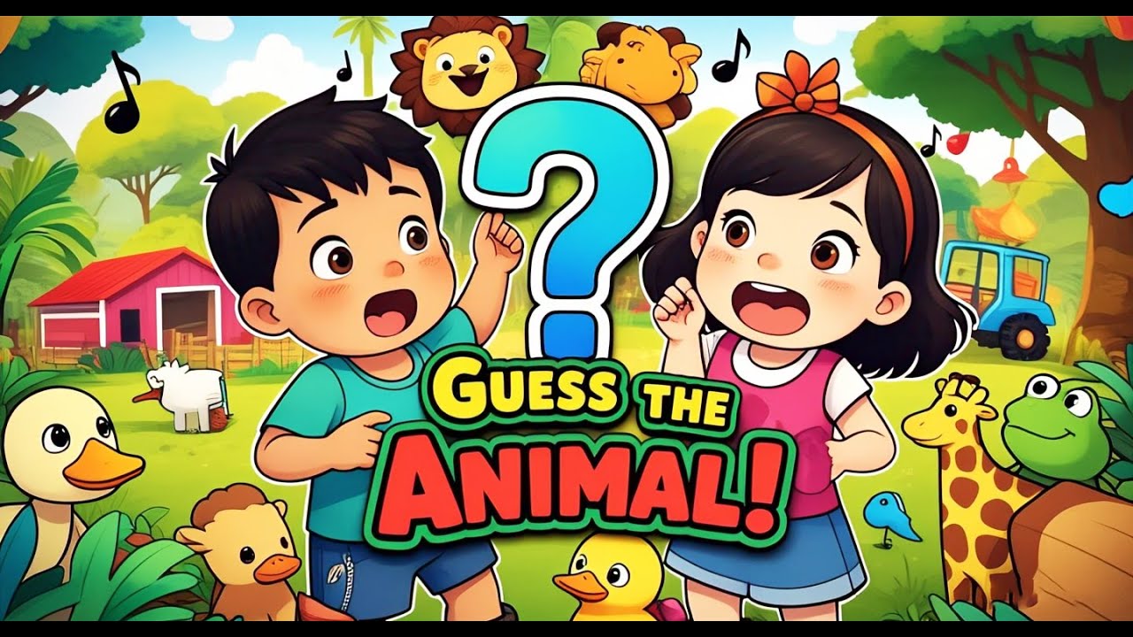 Guess The Animal 🐾 | Riddle Rhyme Time for Kids & Families! - YouTube