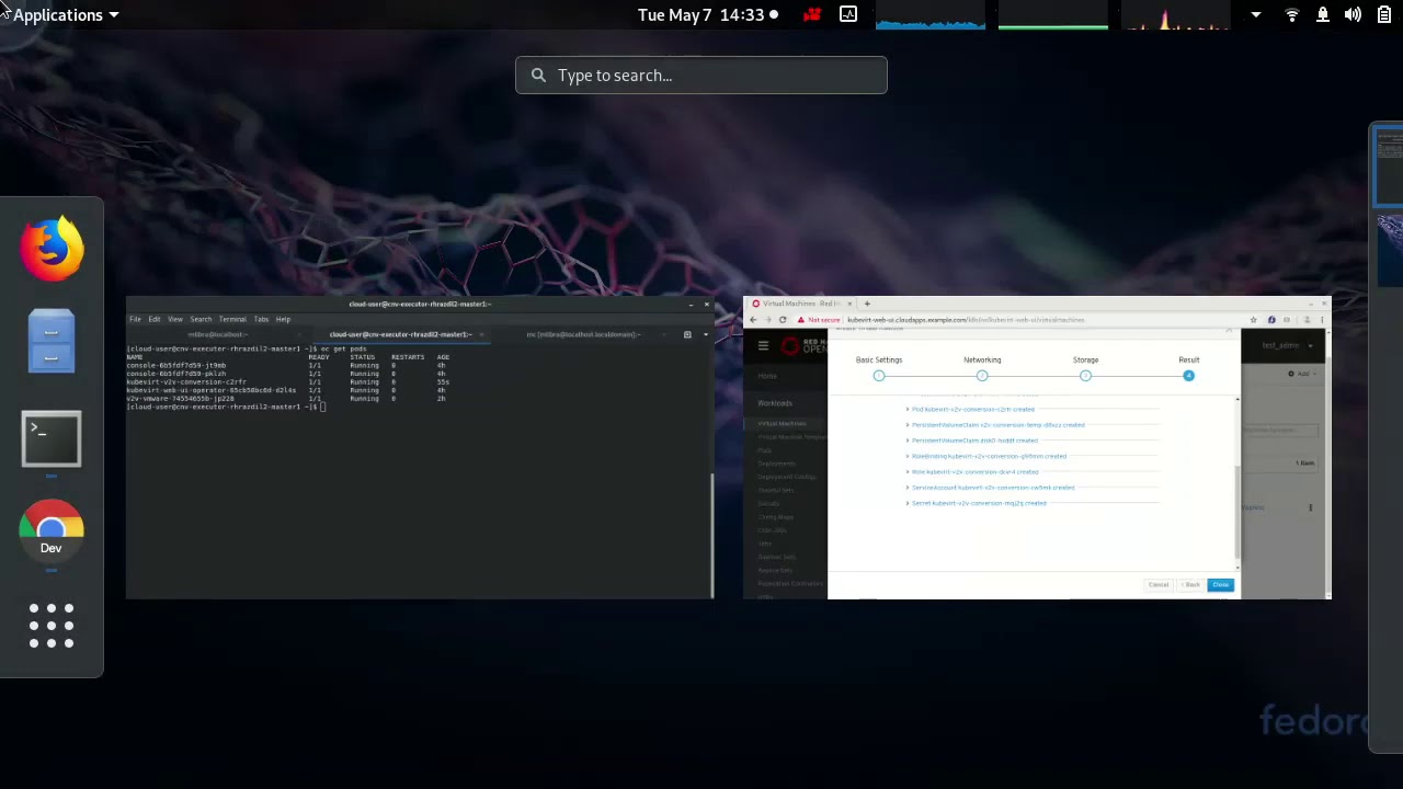 Container Native Virtualization - Virtual Machine Import Feature - YouTube