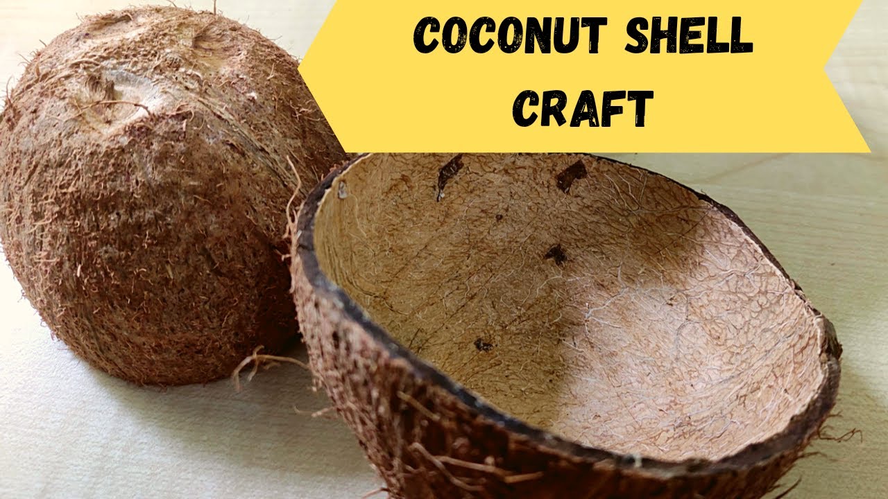 Coconut Shell Craft Ideas | How to Make Coconut Shell Craft | DIY ...