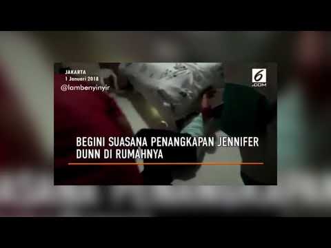 LAMBE LEMES - VIRAL...!! Tersebar Video Saat Jeniffer Dunn Digelandang Polisi Karena Narkoba