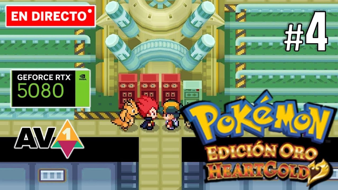 💠RTX 5080 | Pokemon Edicion Oro - HeartGold - AV1 - Guia Del Juego ...
