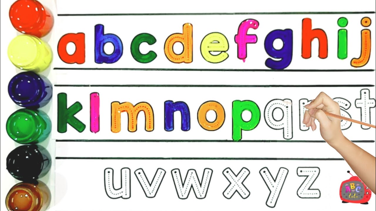 Small abc | Write small abcd for kids | Tracing letters | Kids ...