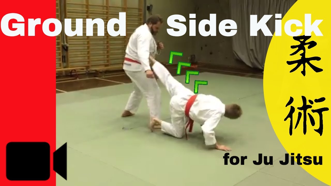 Break Fall - Side Kick - Stand up in base (Forsvar mot rushangrep nede ...