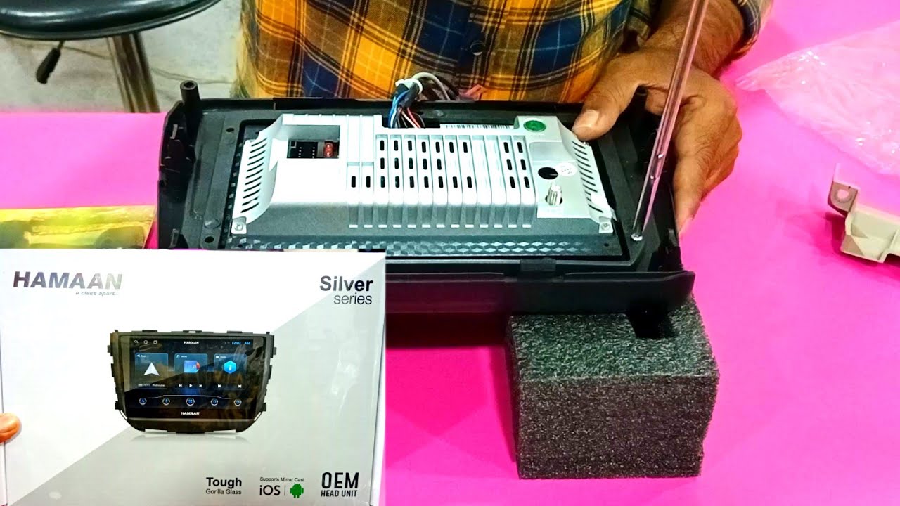 Hamaan android music system 9" | Silver series HD quality installation ...