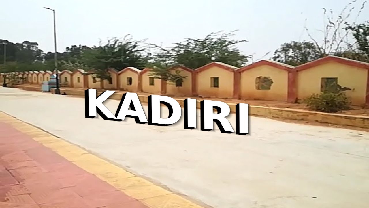 Arrival at Kadiri railway station - YouTube