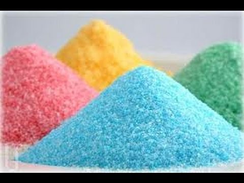 Crea en casa azúcar de colores!! ★ FACIL Y RAPIDO!! - YouTube