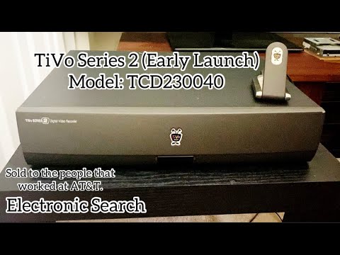My rare TiVo Series 2 sold to the people that worked at AT&T for free ...