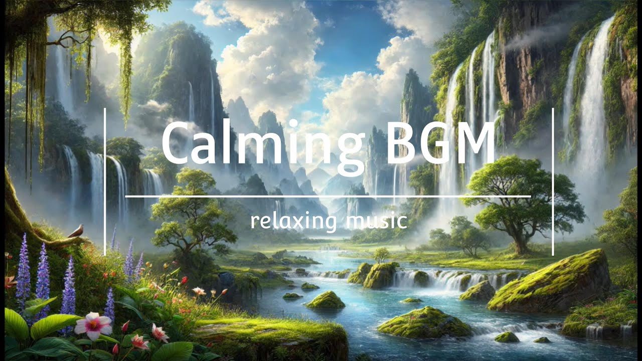 Calming BGM：music for concentration and focus while studying sleeping ...
