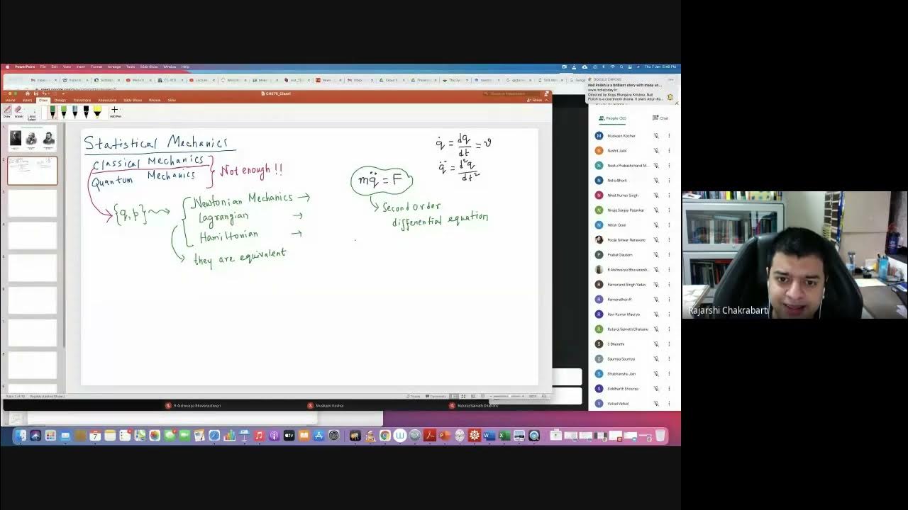 Statistical Mechanics: Lecture 1 - YouTube
