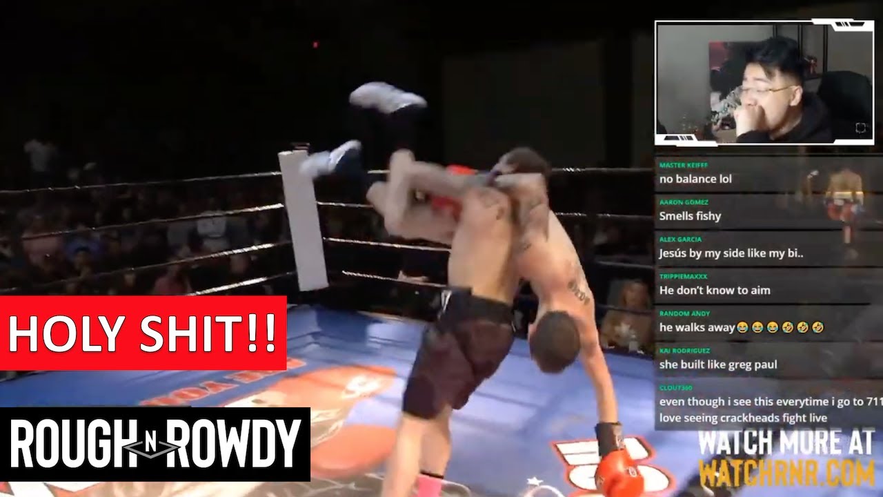 Erick Khan Reacts to Rough N' Rowdy Fights - YouTube